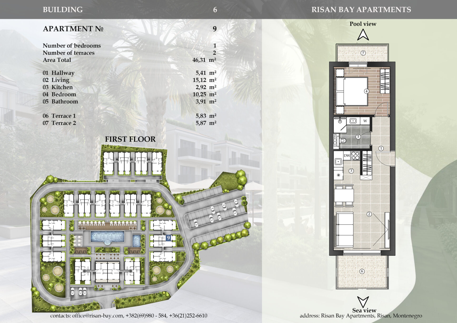 Home page Risan Bay DOO Kotor, real estate in Montenegro