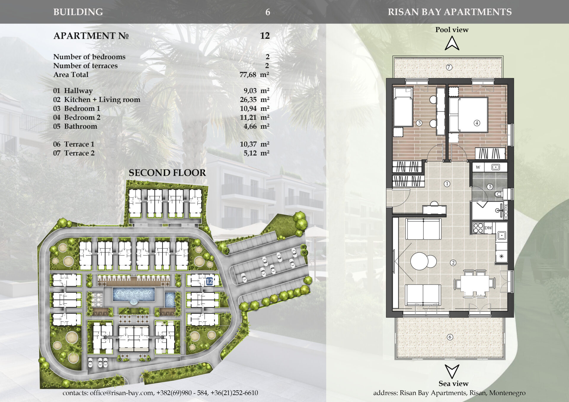 Туристический комплекс Рисан Бей | Недвижимость Черногория